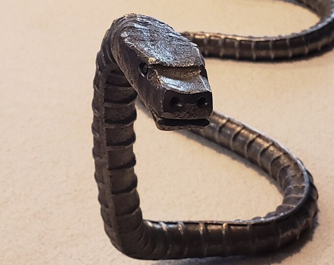 GIANT Wrought Iron Garden Snake - Etsy