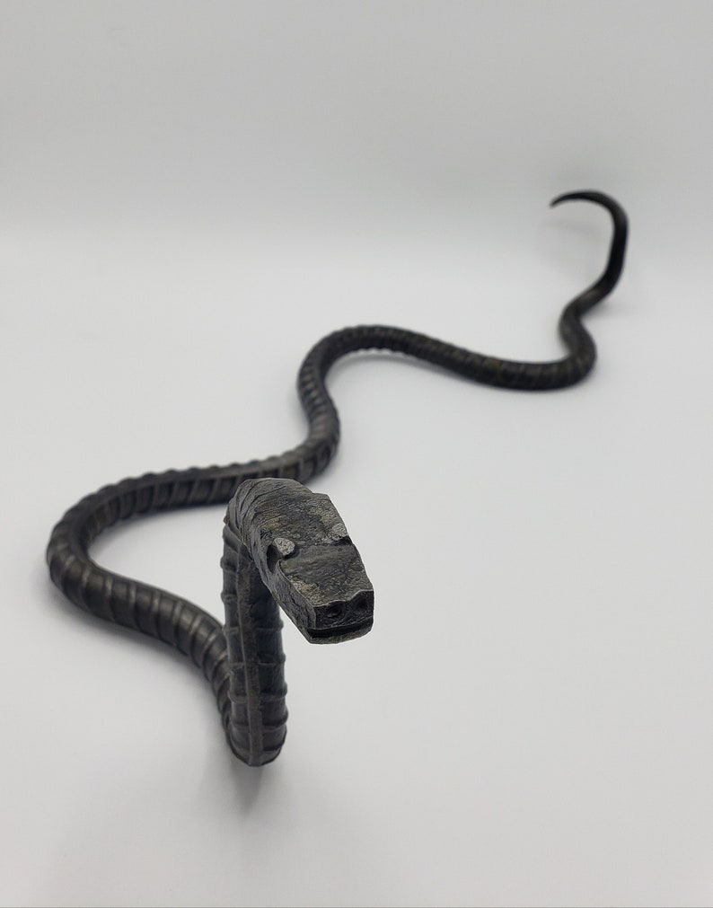 Wrought Iron Garden Snake - Etsy