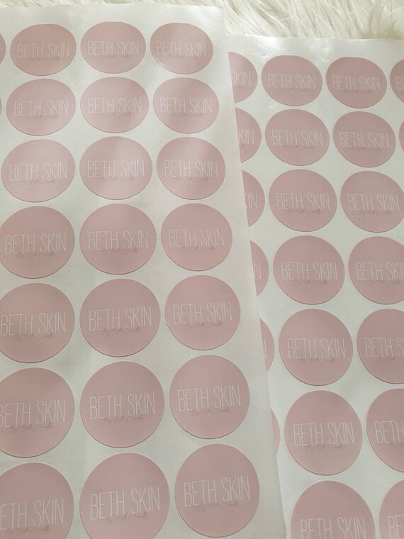 Business Logo Stickers UK Custom Round Printed Stickers – Personalized ...