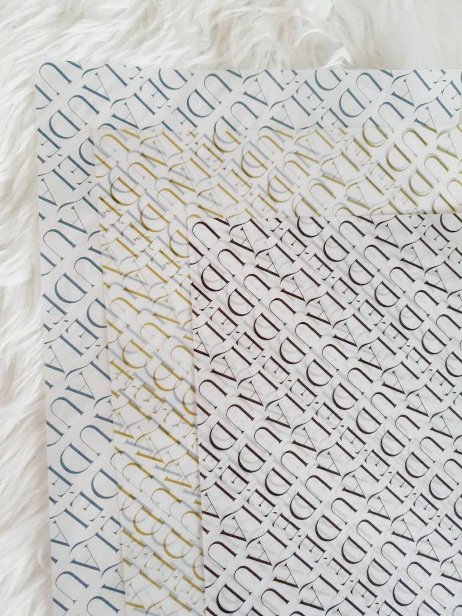 Custom Printed Translucent / Baking /tracing Paper/ Wedding Logo ...