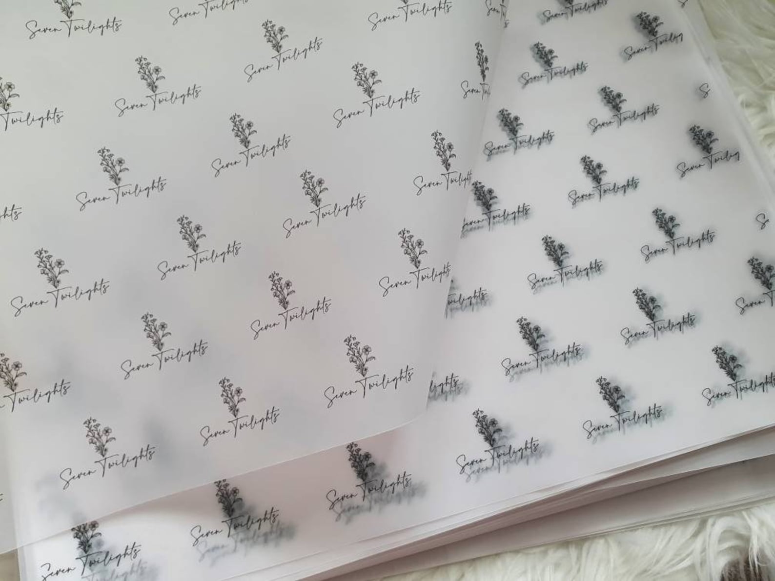 Custom Printed Translucent / Baking /tracing Paper/ Wedding - Etsy UK