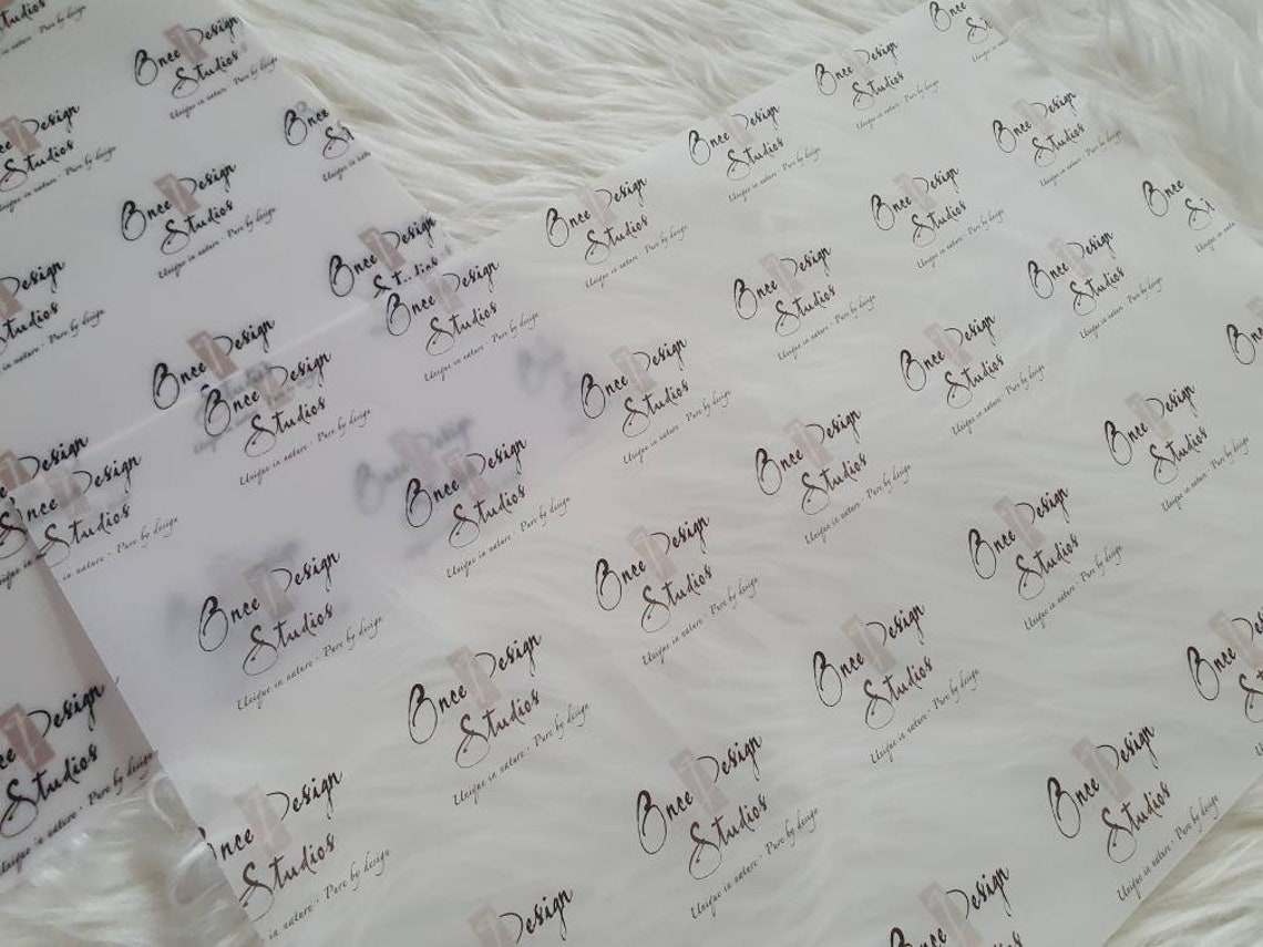Custom Printed Translucent / Baking /tracing Paper/ Wedding | Etsy