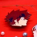 Reki & Langa Heads Enamel Pins - Etsy