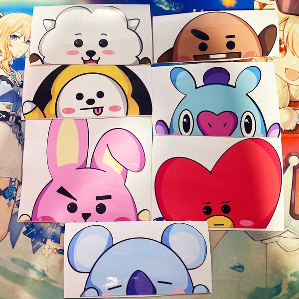 Bt21 Sticker - Etsy
