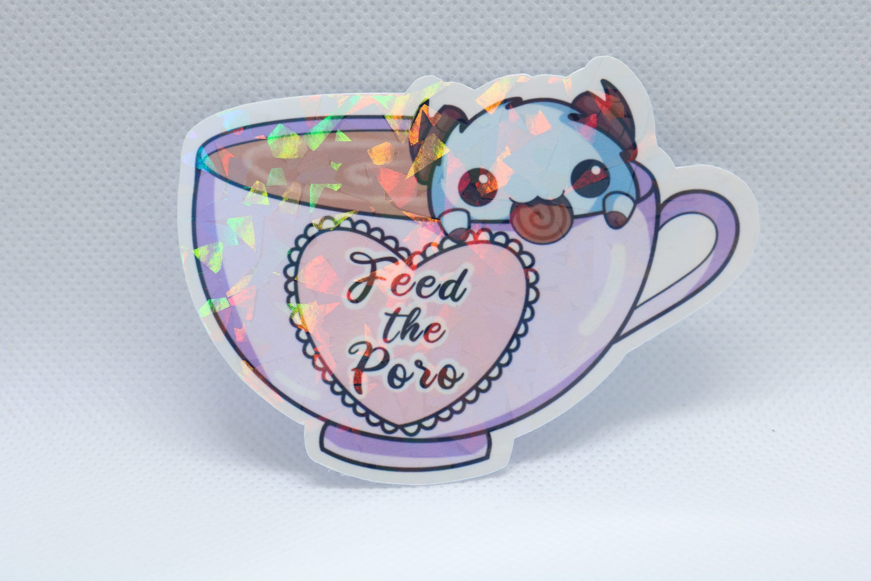 Paper League of Legends Vinyl Sticker Poro League of Legends Stickers ...