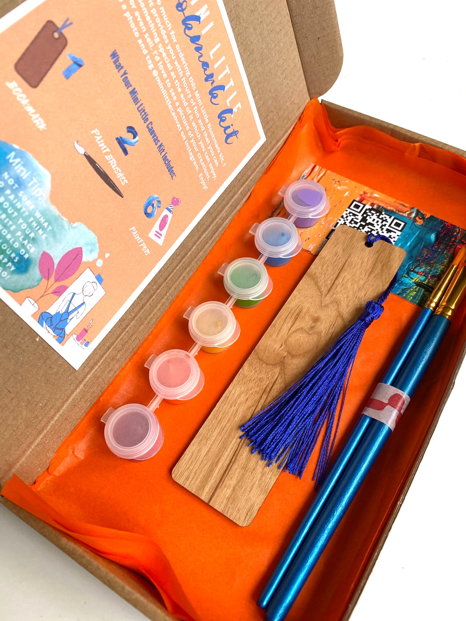 Mini Little Bookmark DIY Kit Perfect Gift for Art Lovers - Etsy UK