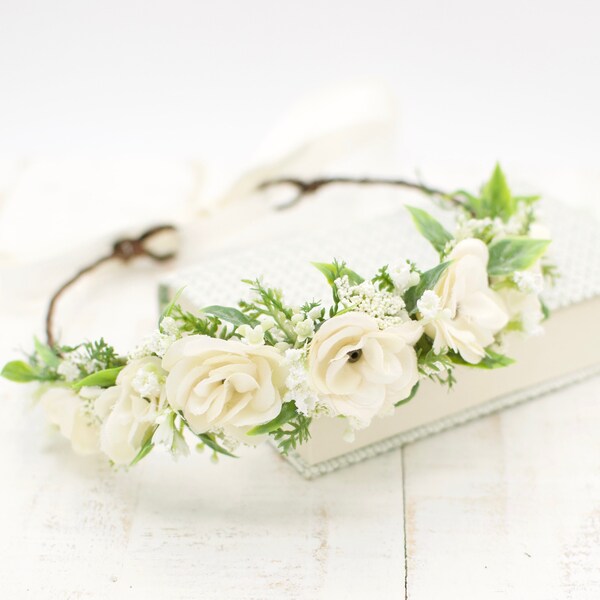 Flower Girl Halo - Etsy