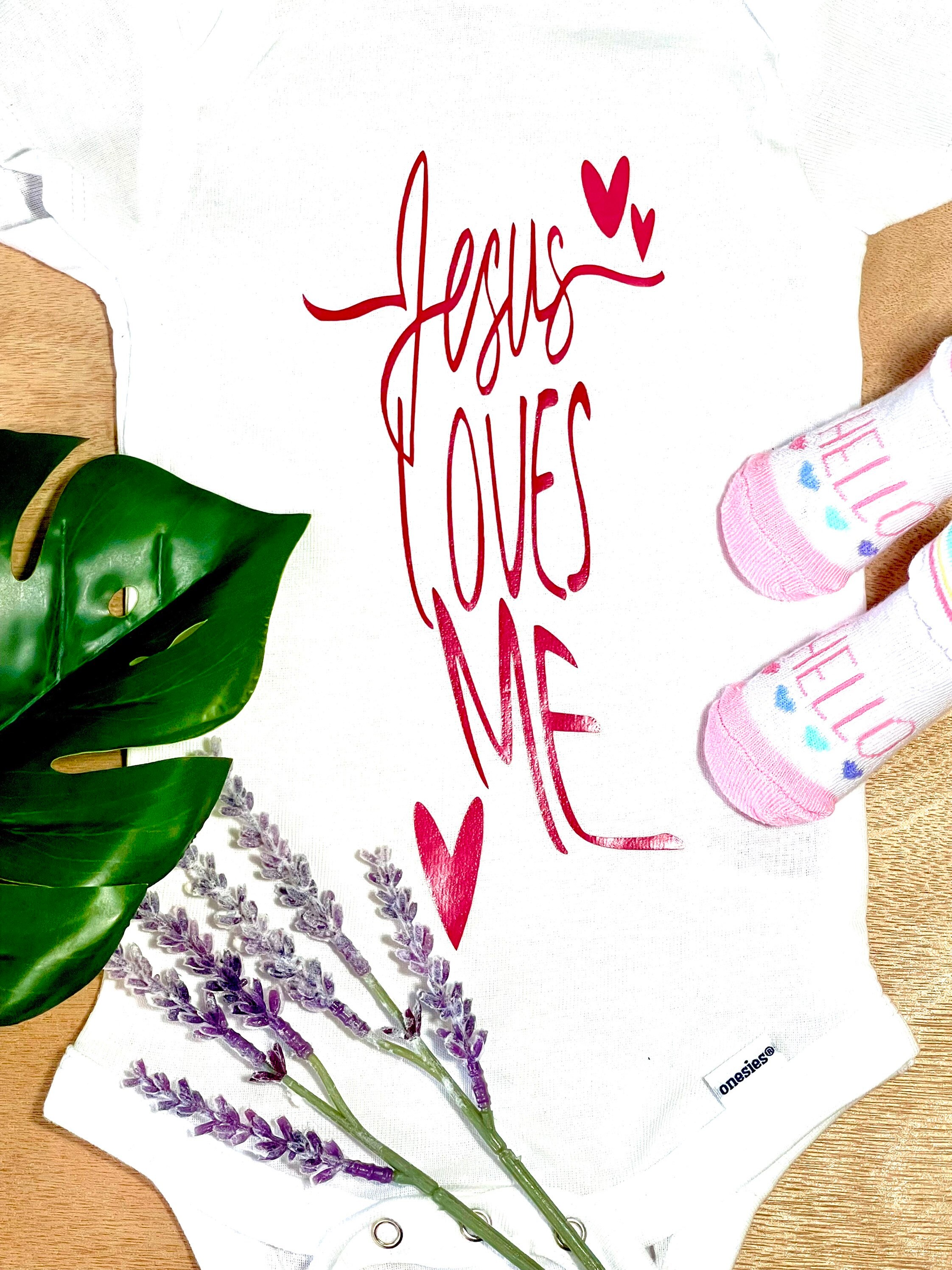 Custom Baby Onesie Jesus Loves Me Bodysuit Baby Clothing Etsy custom-baby-onesie-jesus-loves-me-bodysuit-baby-clothing-etsy