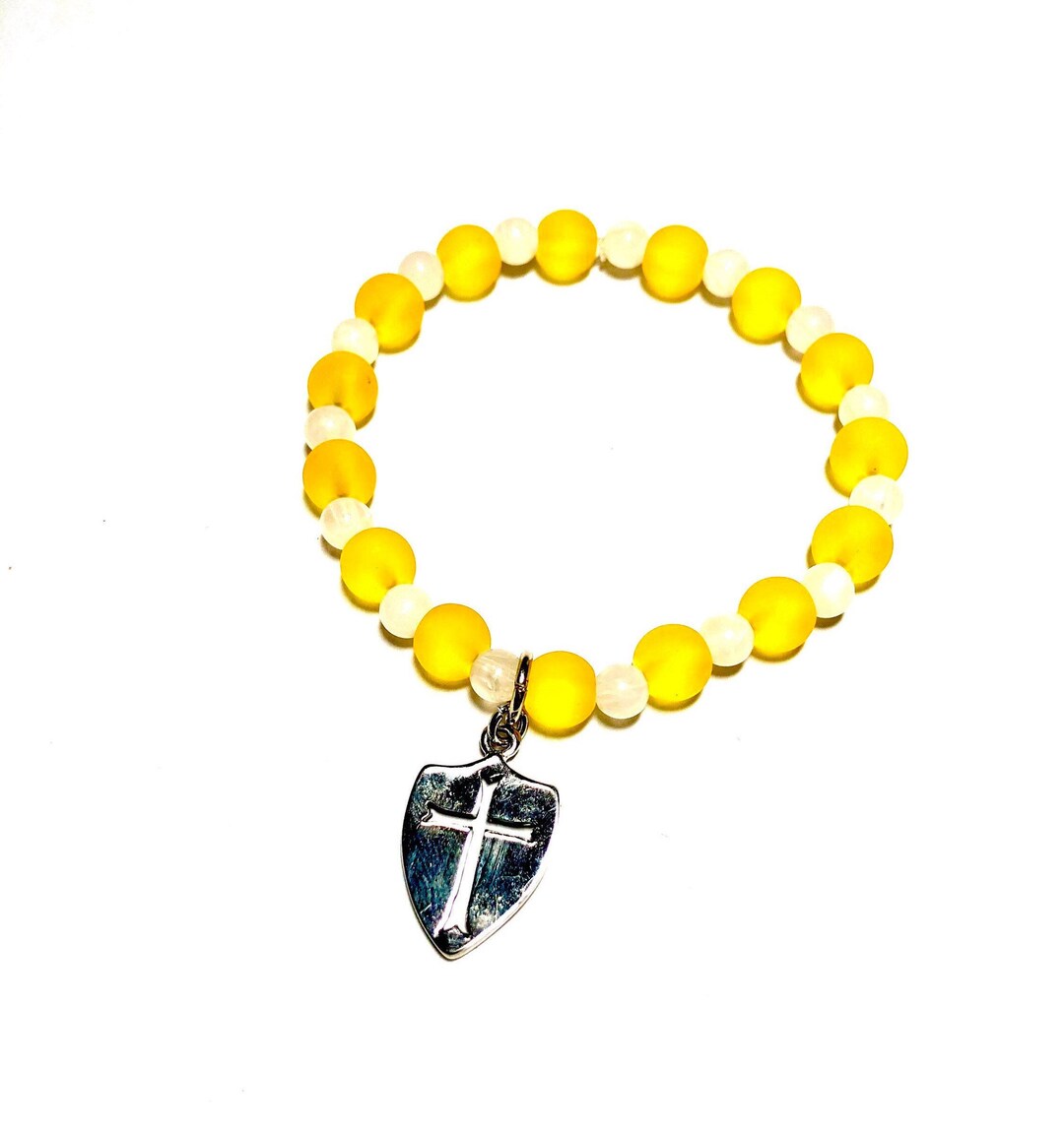 Custom Bracelets Shield of Protection Bracelet Religious - Etsy