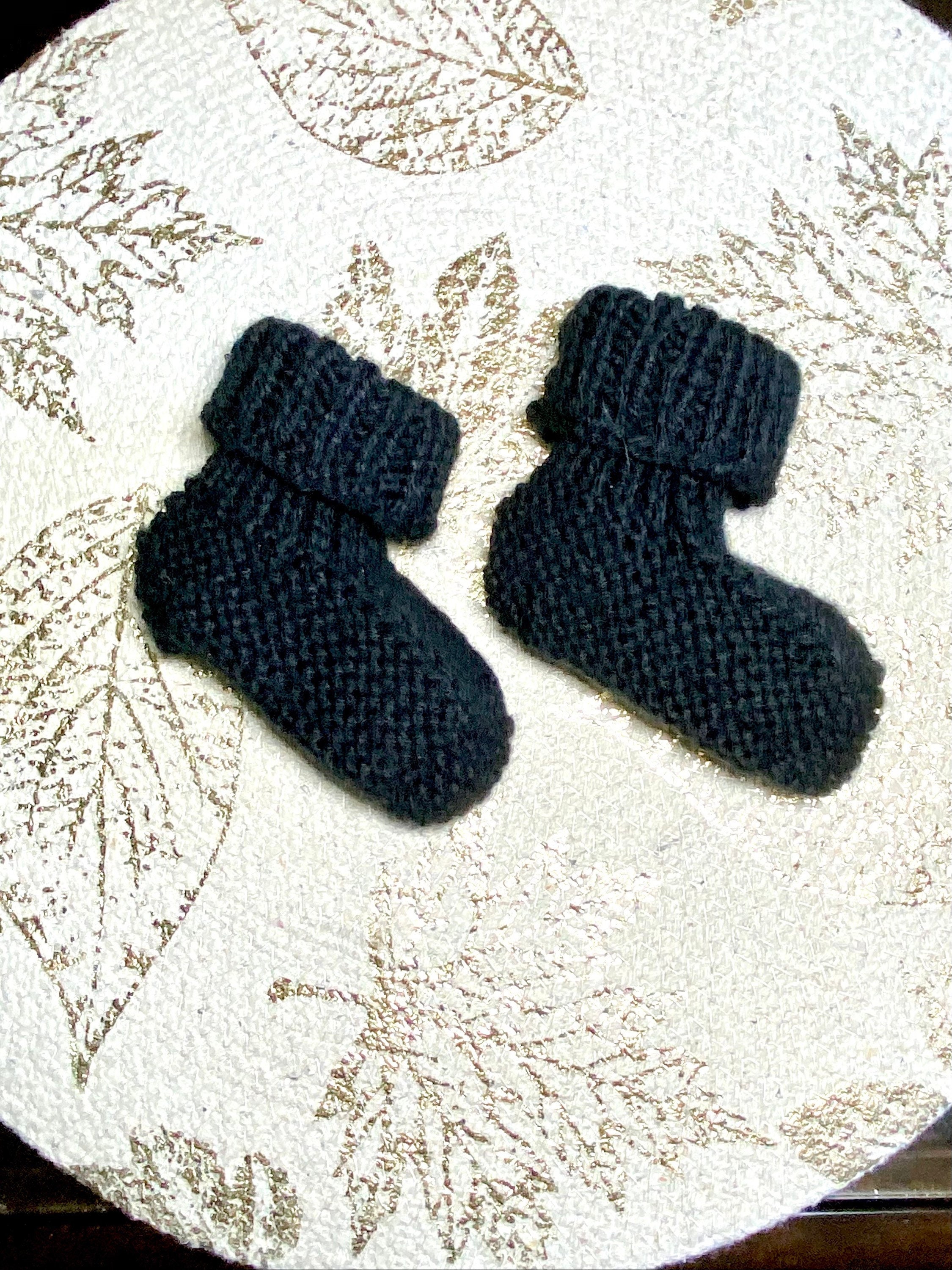 Newborn Baby Booties Newborn Slippers Newborn Shoes Baby - Etsy