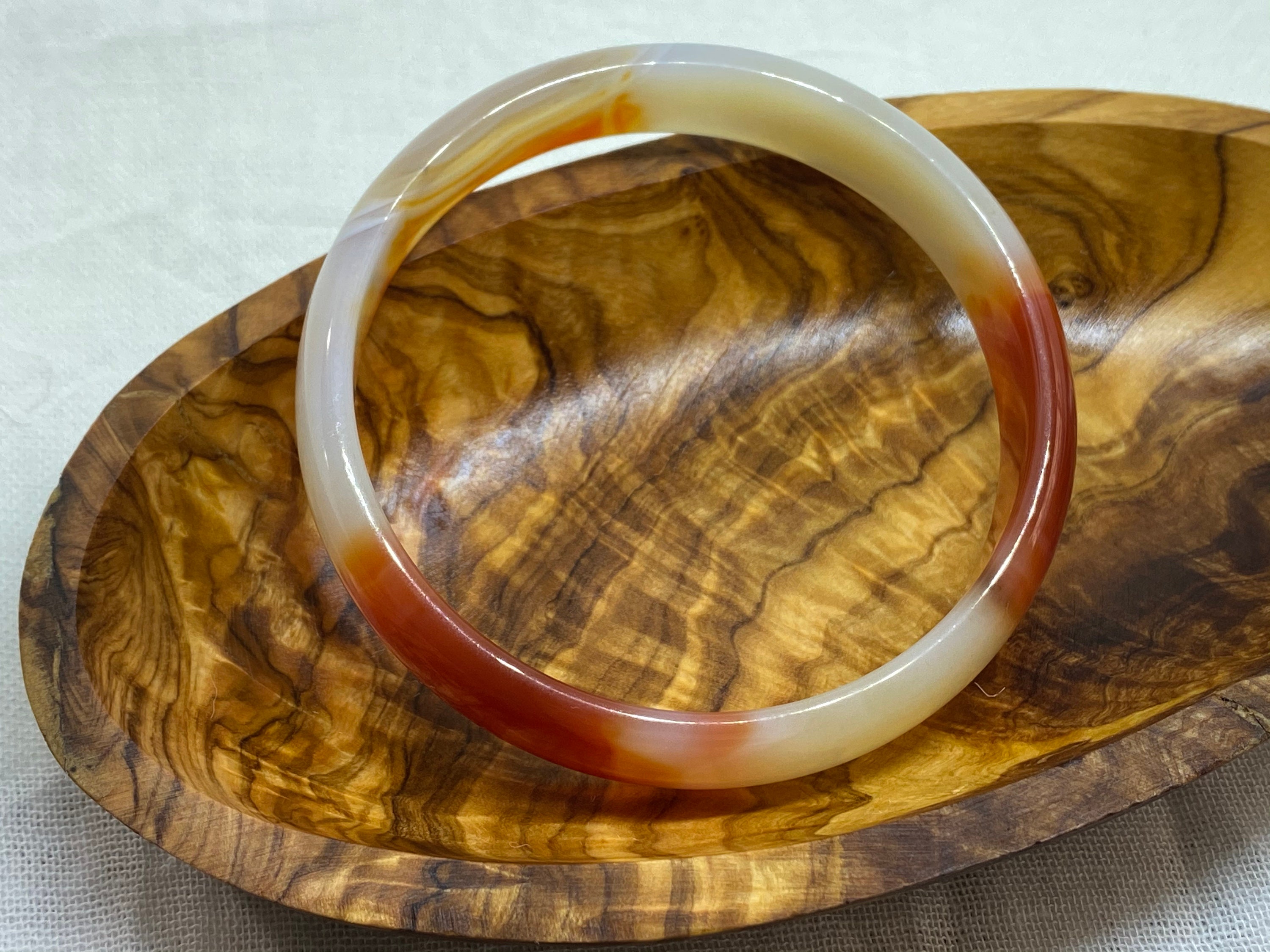 Carnelian Bangle Bracelet