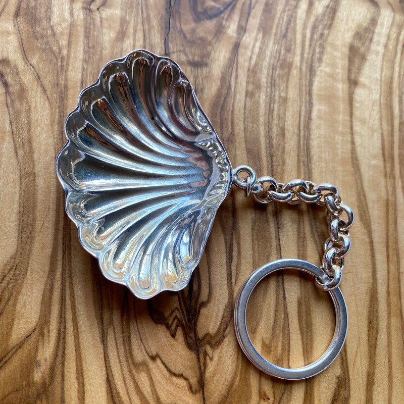 Sea Shell Keychain - Etsy