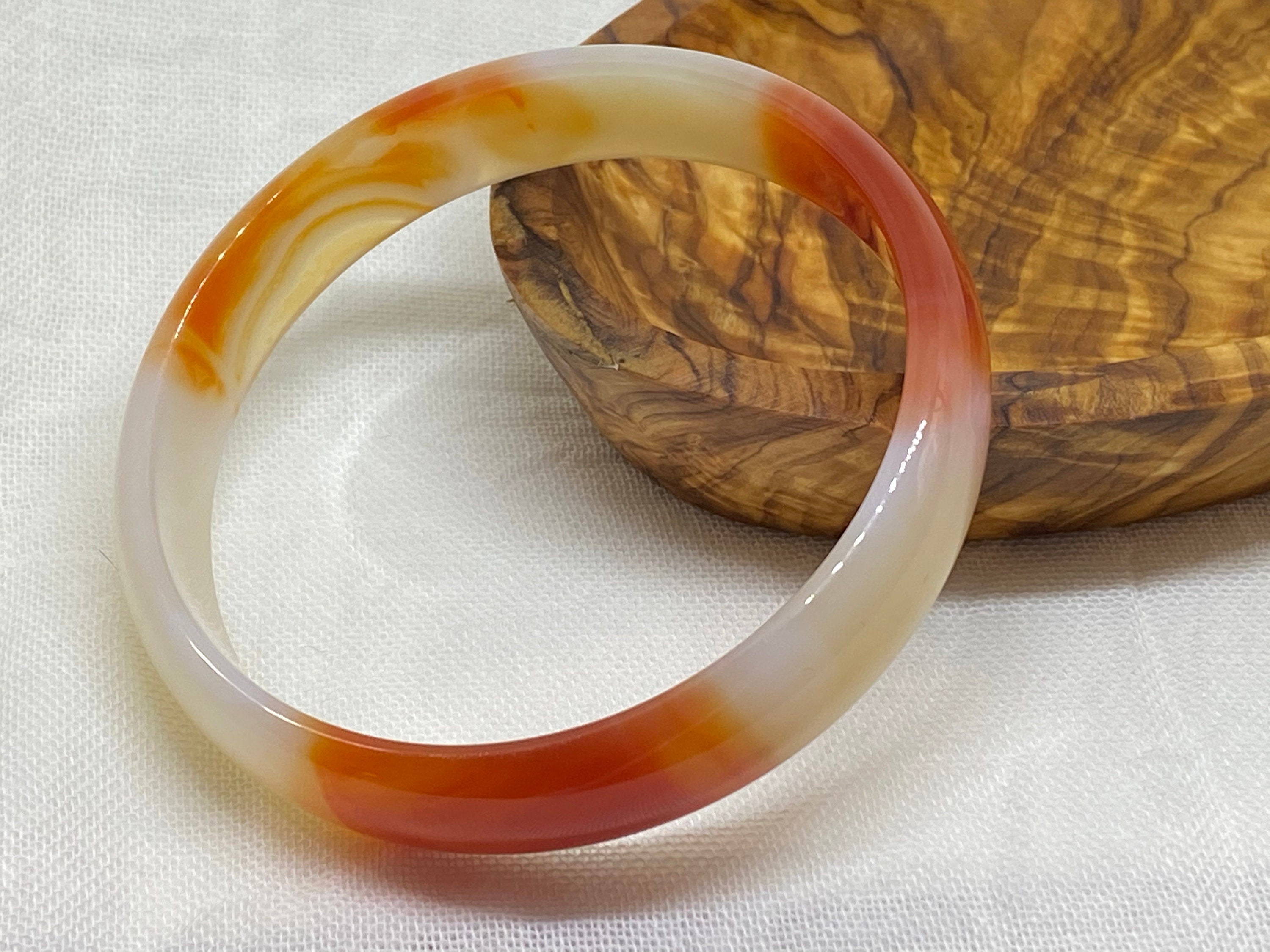 Carnelian Bangle Bracelet