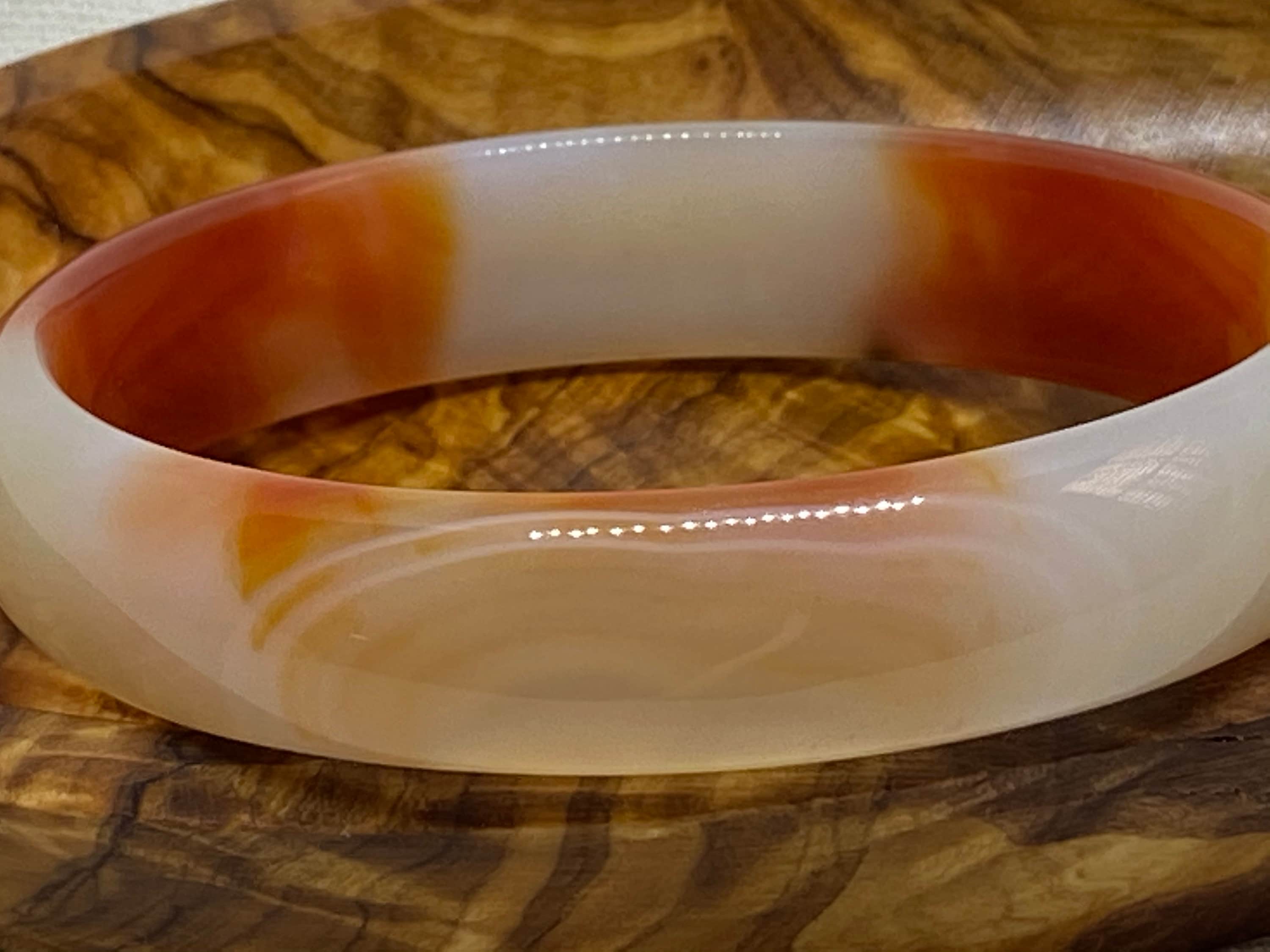 Carnelian Bangle Bracelet