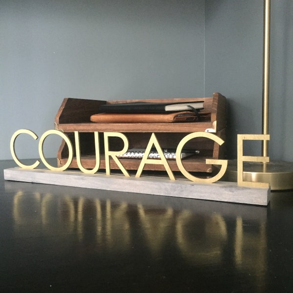 Courage Sign - Etsy