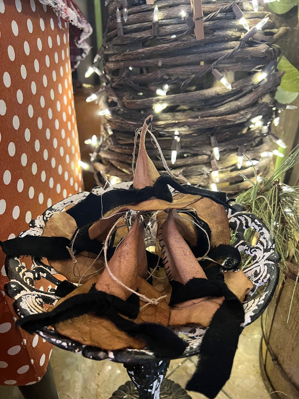 Primitive Tea Stained Witches Hats. Handmade - Etsy