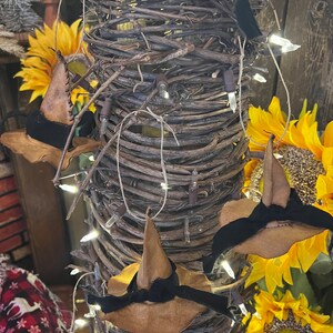 Primitive Tea Stained Witches Hats. Handmade - Etsy