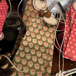 Primitive Christmas Gift Tags. Handmade - Etsy