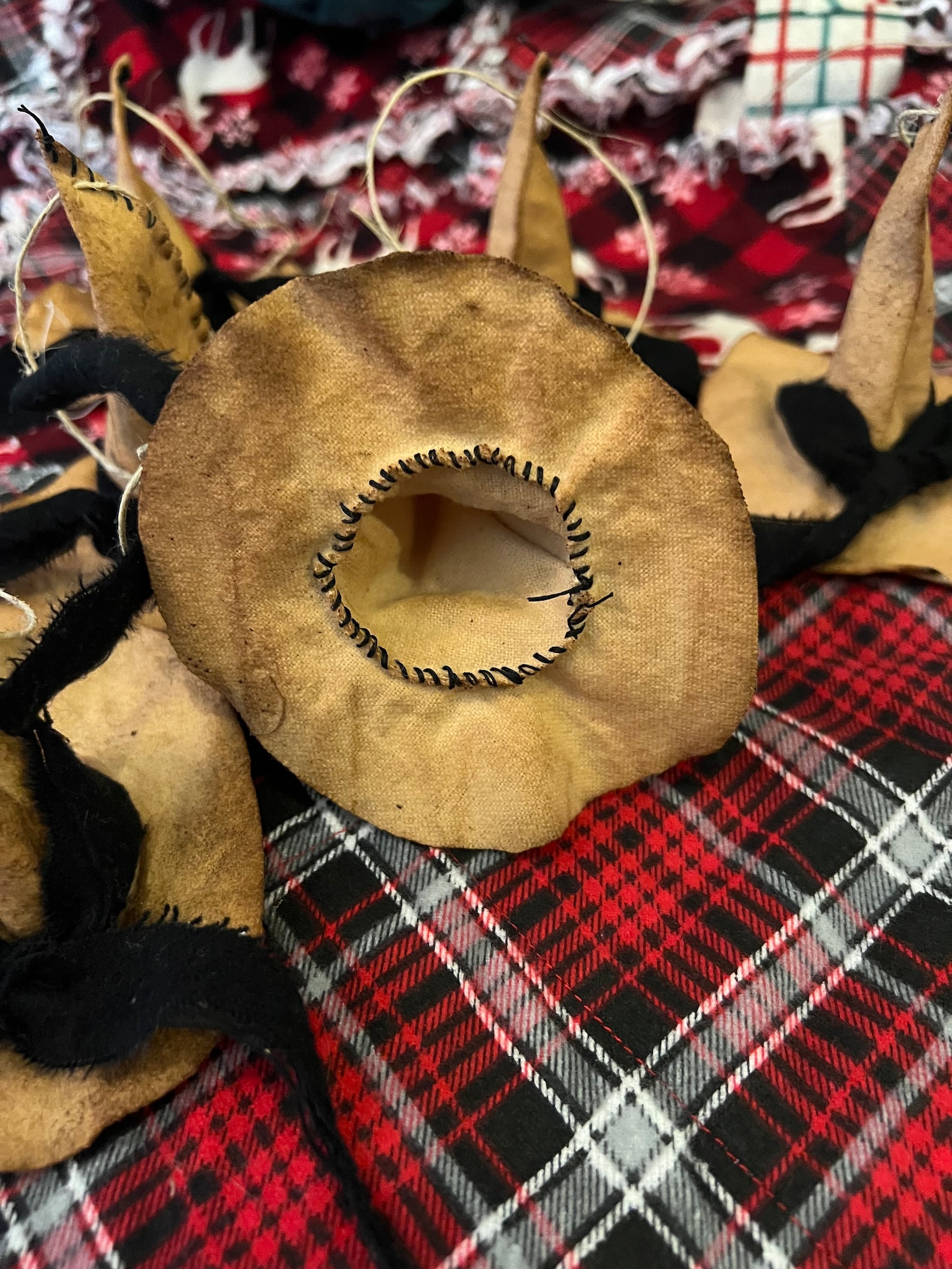 Primitive Tea Stained Witches Hats. Handmade - Etsy