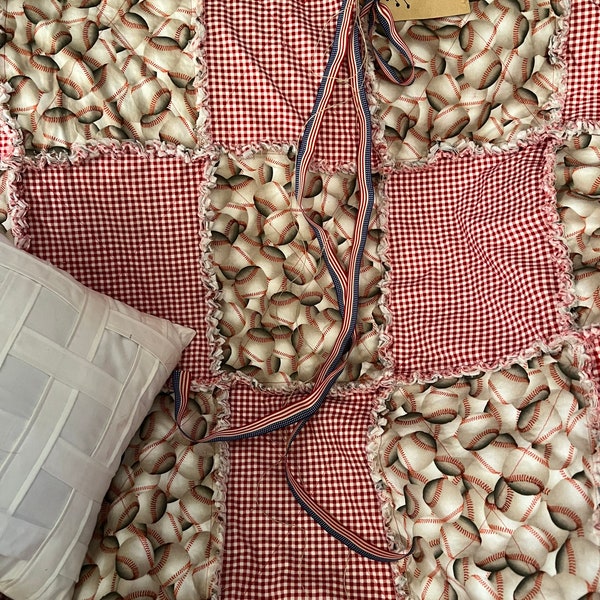 Baseball Quilt - Etsy