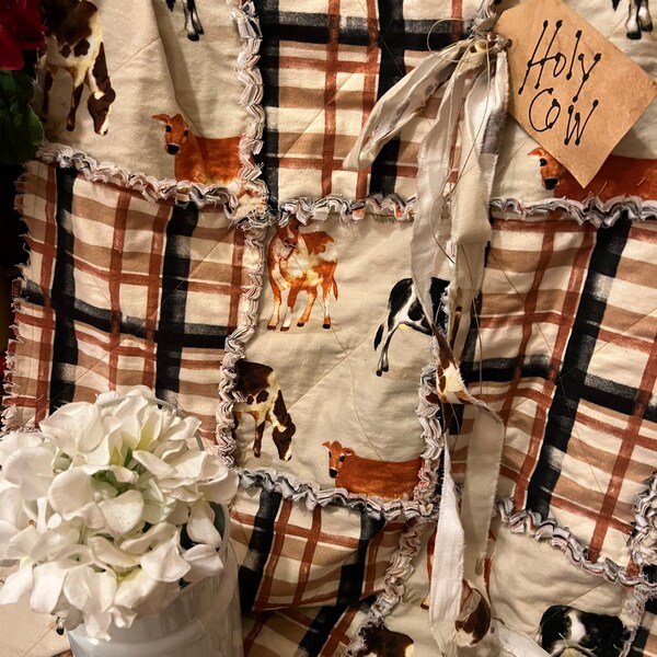 Western Rag Quilt - Etsy