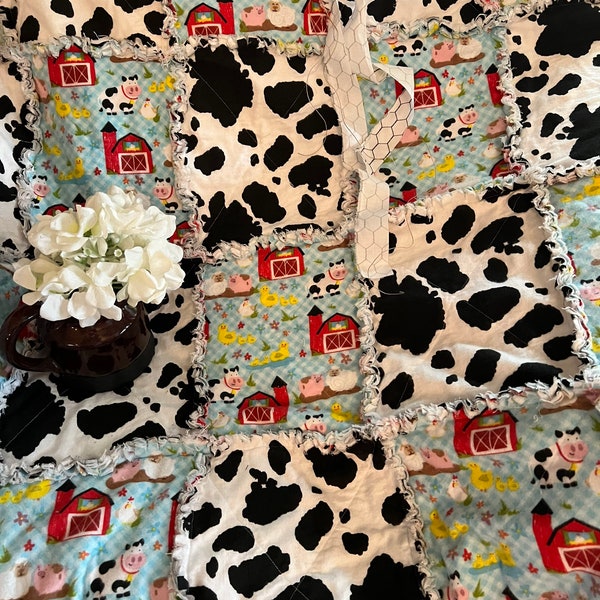 Child Rag Quilt - Etsy
