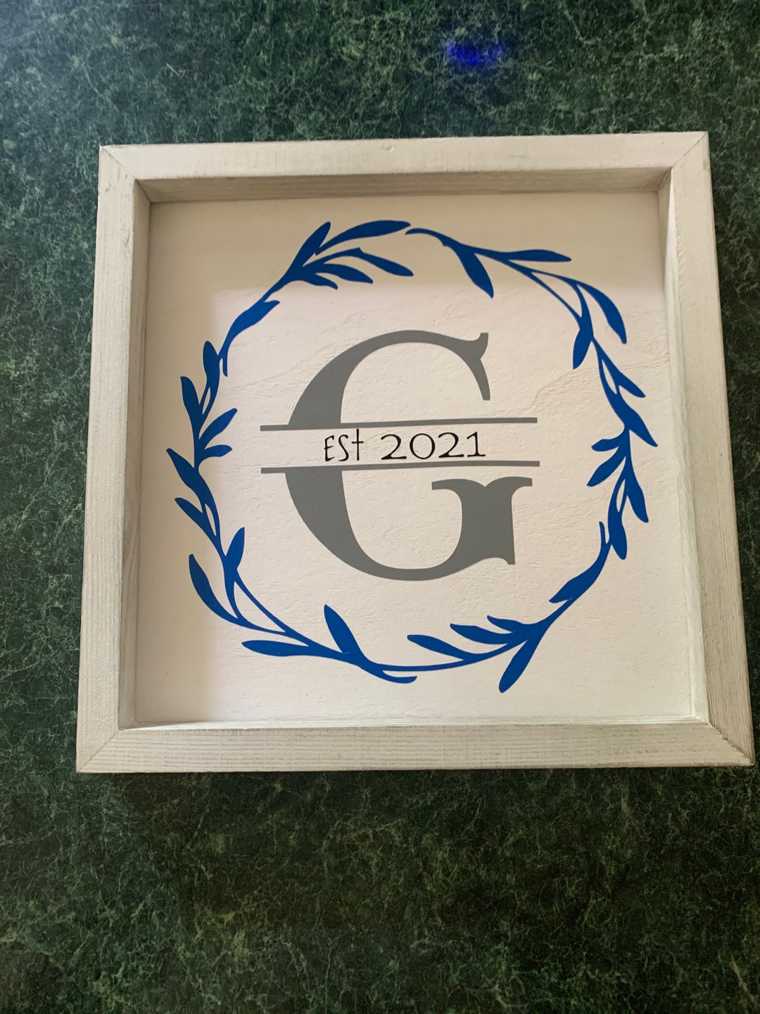 Custom Monogram Signs - Etsy