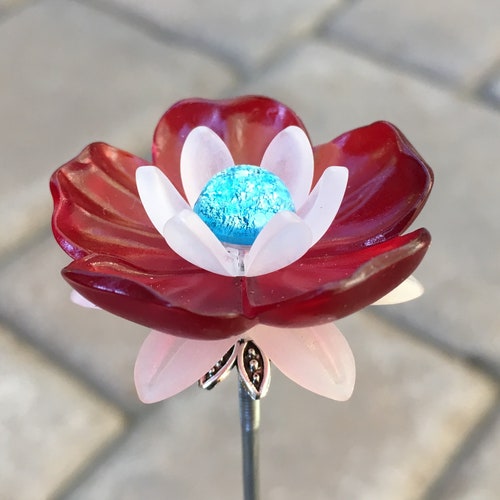 Glass Flower | Etsy