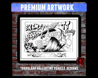 Banger Car Driver - Etsy