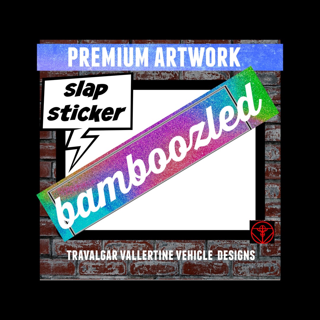 Car Sticker bamboozled Drifting Sticker Jdm - Etsy
