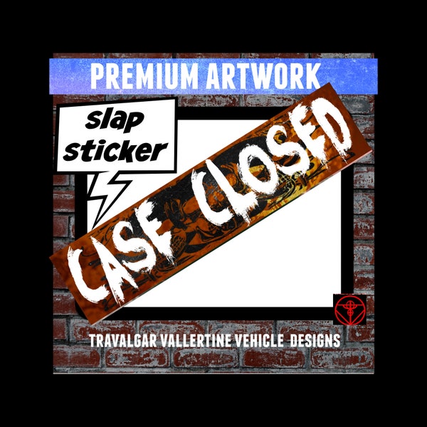 Case Closed Stickers - Etsy