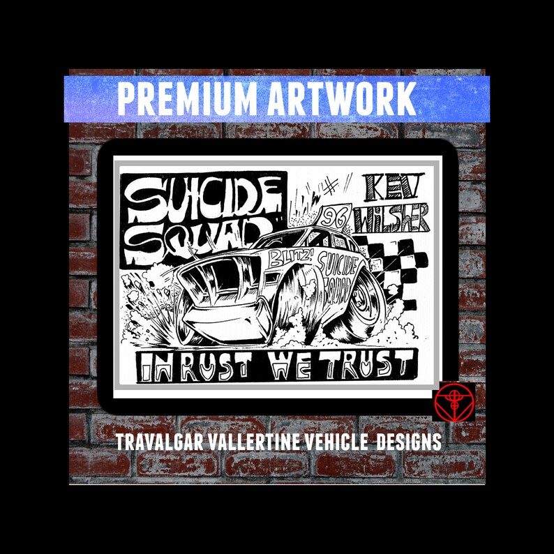 Página para colorear de dibujos animados de banger car con el - Etsy México