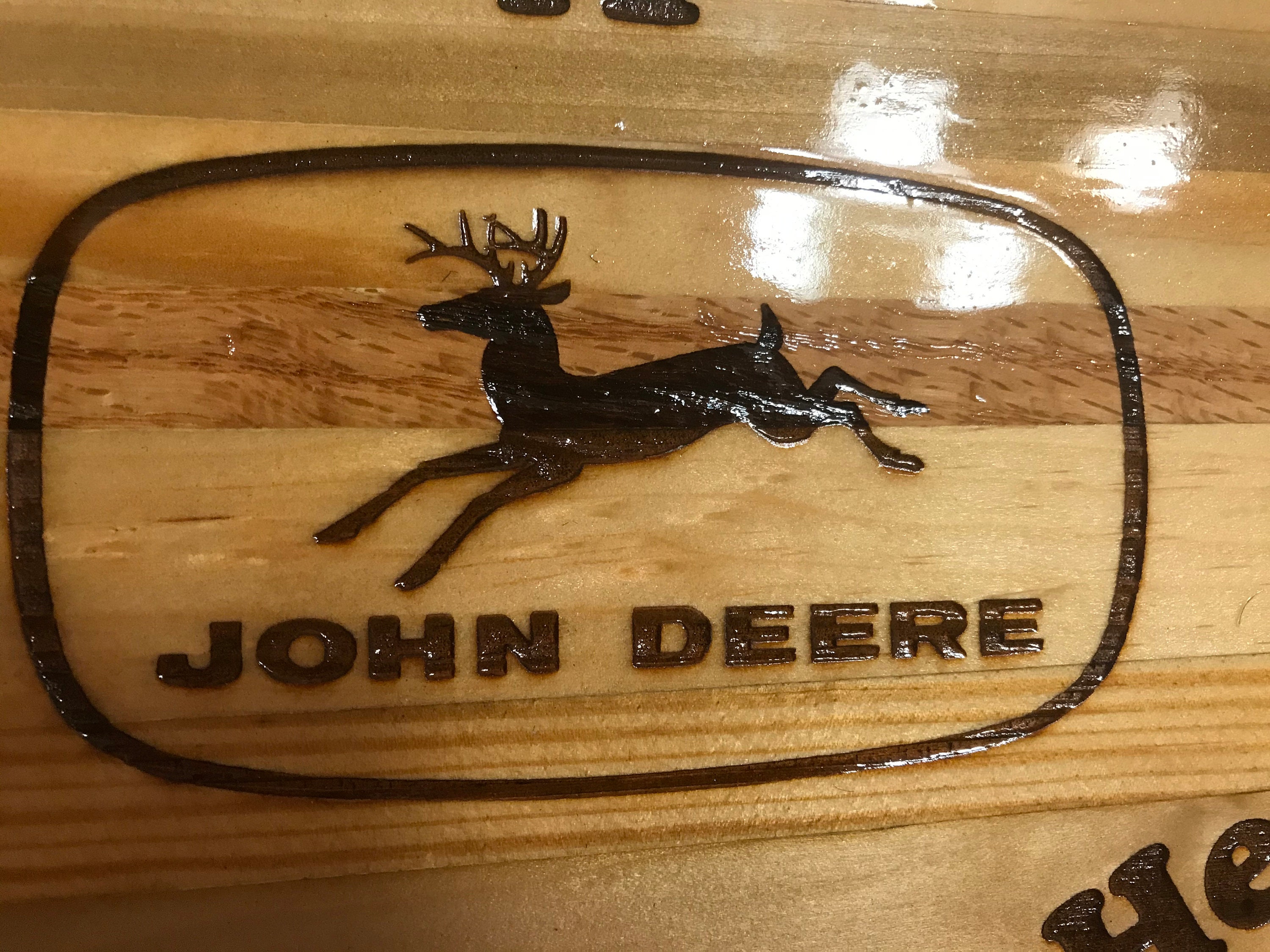Unique John Deere Inspired Welcome Sign, Upcycled Wood Country Decor ...