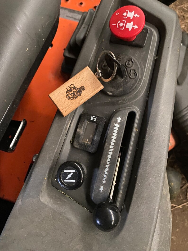 Husqvarna Zero Turn Mower Wooden Key Fob - Etsy