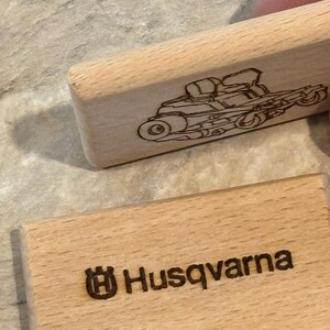 Husqvarna Zero Turn Mower Wooden Key Fob - Etsy