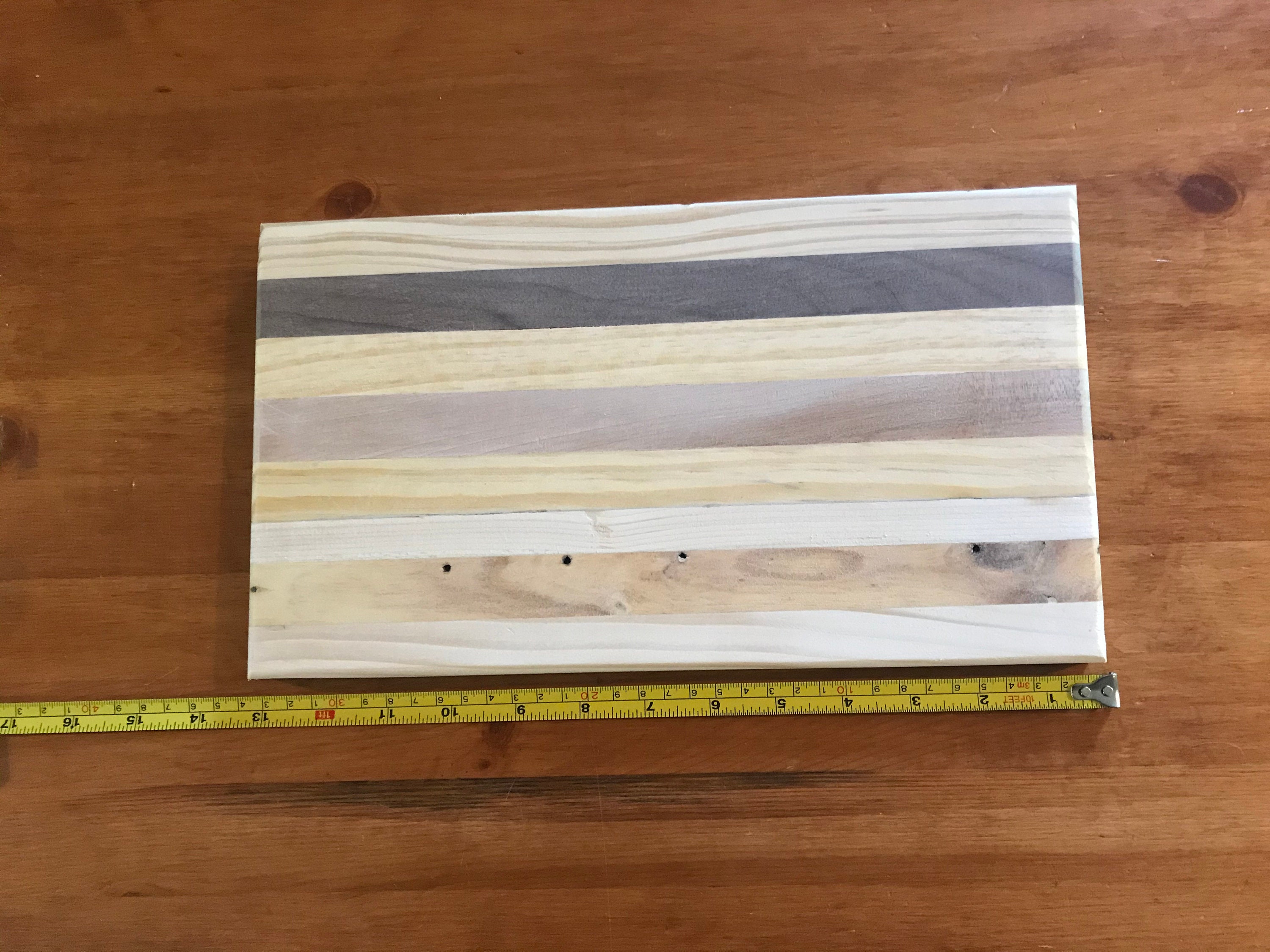 Rustic DIY Sign Base - Recycled Wood, 7.5"x14"x0.75" Approximately - Etsy