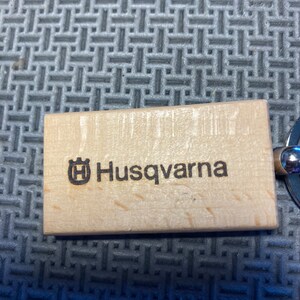 Husqvarna Zero Turn Mower Wooden Key Fob - Etsy