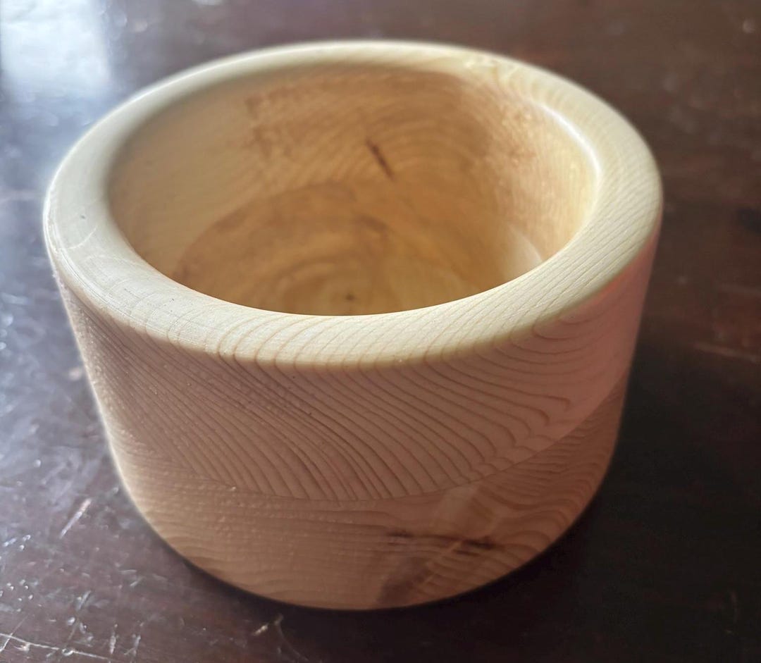 Hand Turned 5.5 Inch Dish Made From Recycled Wood Pine Bowl - Etsy