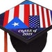 Puerto Rico USA Graduation Cap Topper PR USA Graduation Hat | Etsy