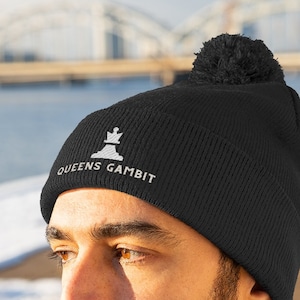 Beanies for Chess Players Chess lovers Mask Queens Gambit | Etsy