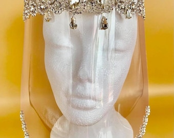 Bedazzled Face Shield - Etsy
