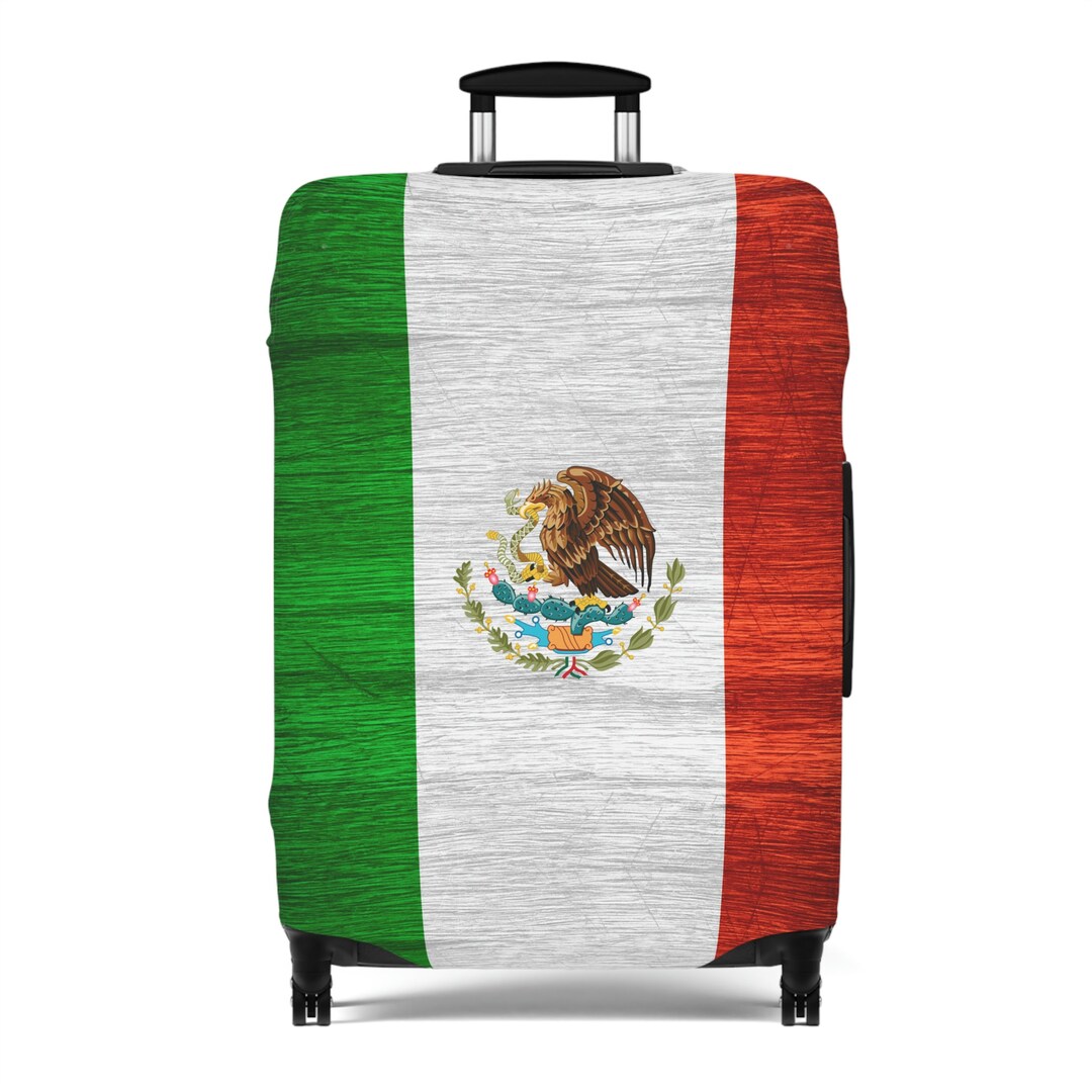 Mexico Flag Luggage Cover | Mexico Flag Suitcase Cover Protector - Etsy