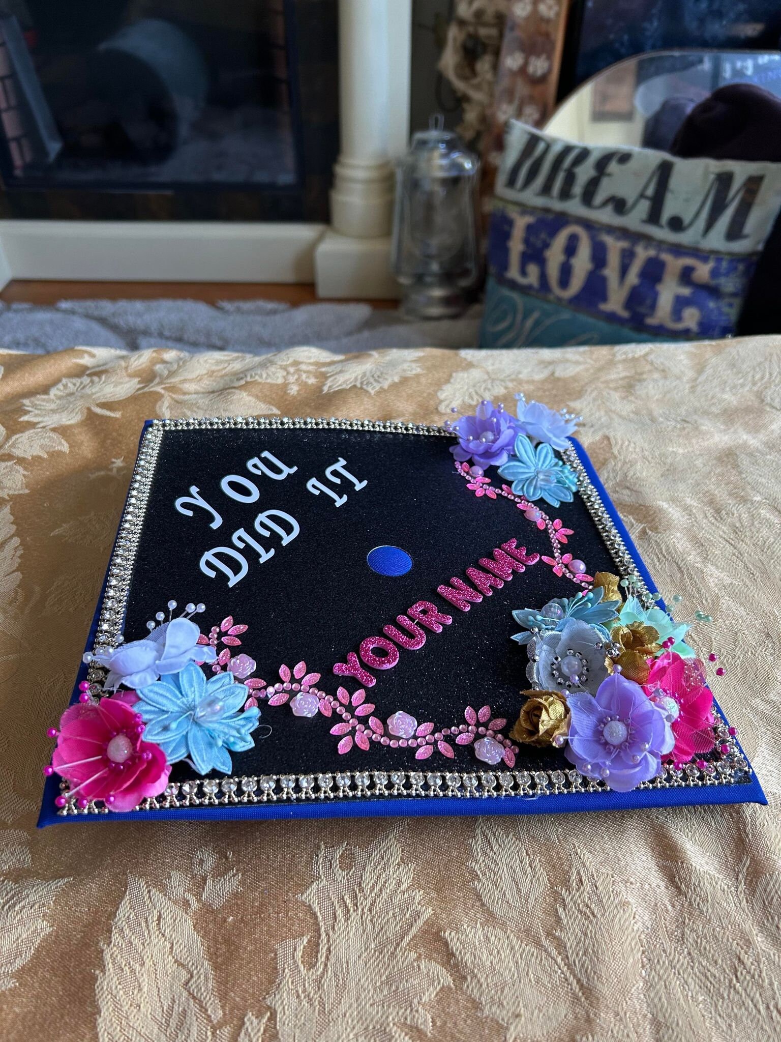 Graduation Cap Topper graduation Hat Cover Hat Topper With - Etsy