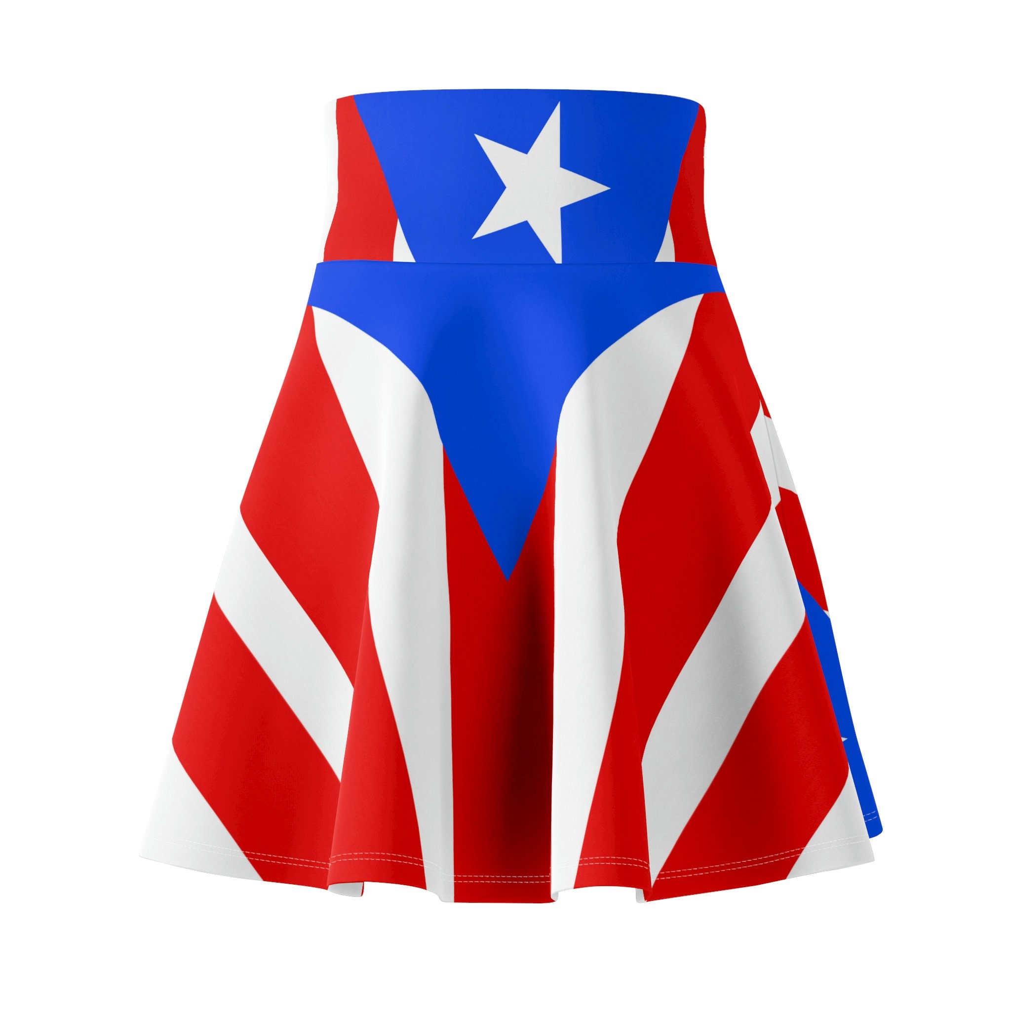 Puerto Rico Flag Women's Skater Skirt Puerto Rico - Etsy