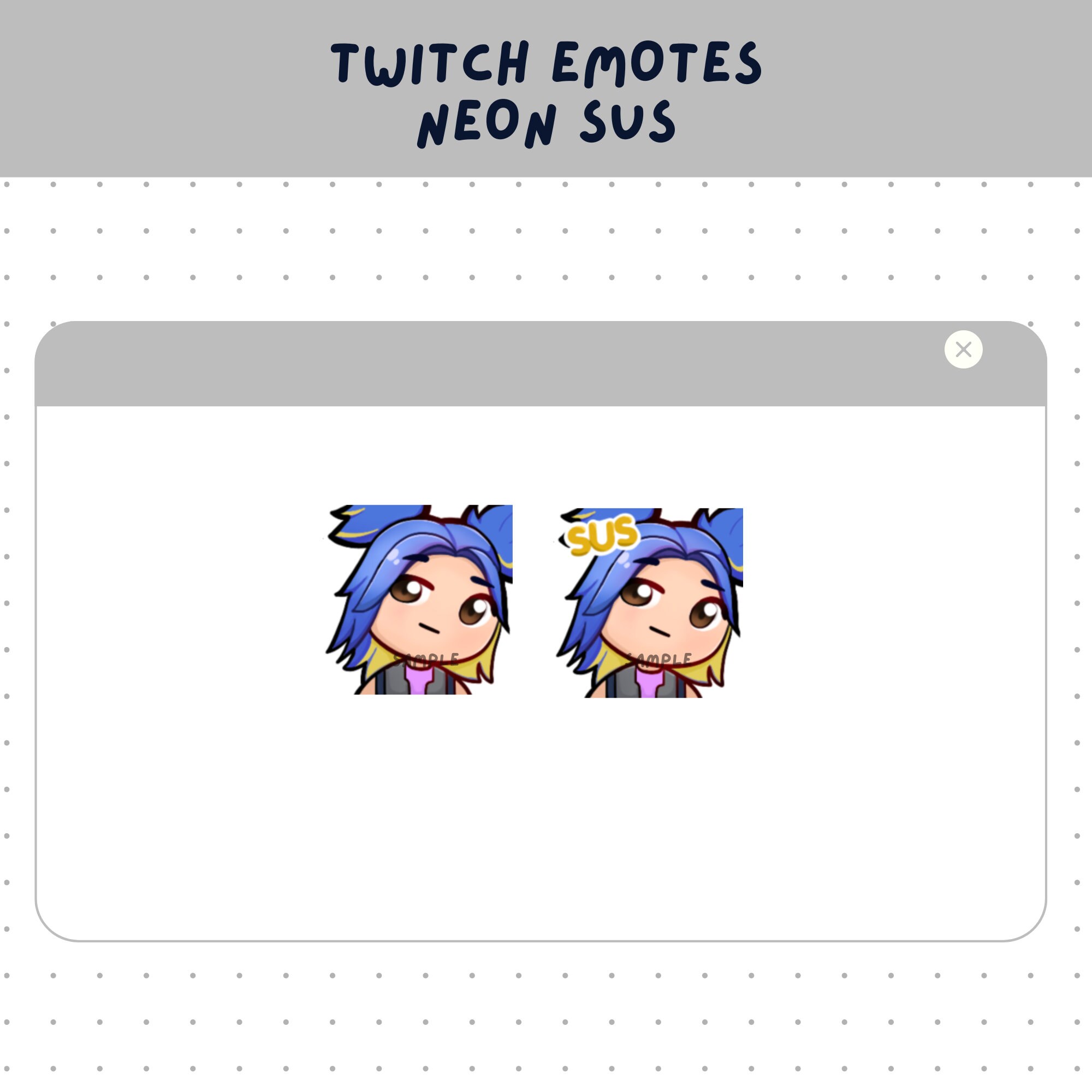 Valorant Neon Twitch emotes SUS Twitch Discord Youtube - Etsy.de