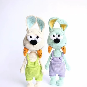 Halloween Crochet Bunny Doll PATTERN. Funny Vampire Rabbit. - Etsy