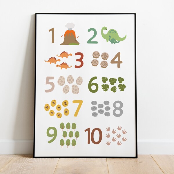 Numbers 1 to 10 - Etsy