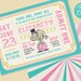 Customizable Pastel Circus Party Sign - Carnival Party Decor, 14x11 ...