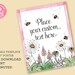 Editable Honey Bee Themed Sign, 8x10 Corjl Poster Template, Digital ...