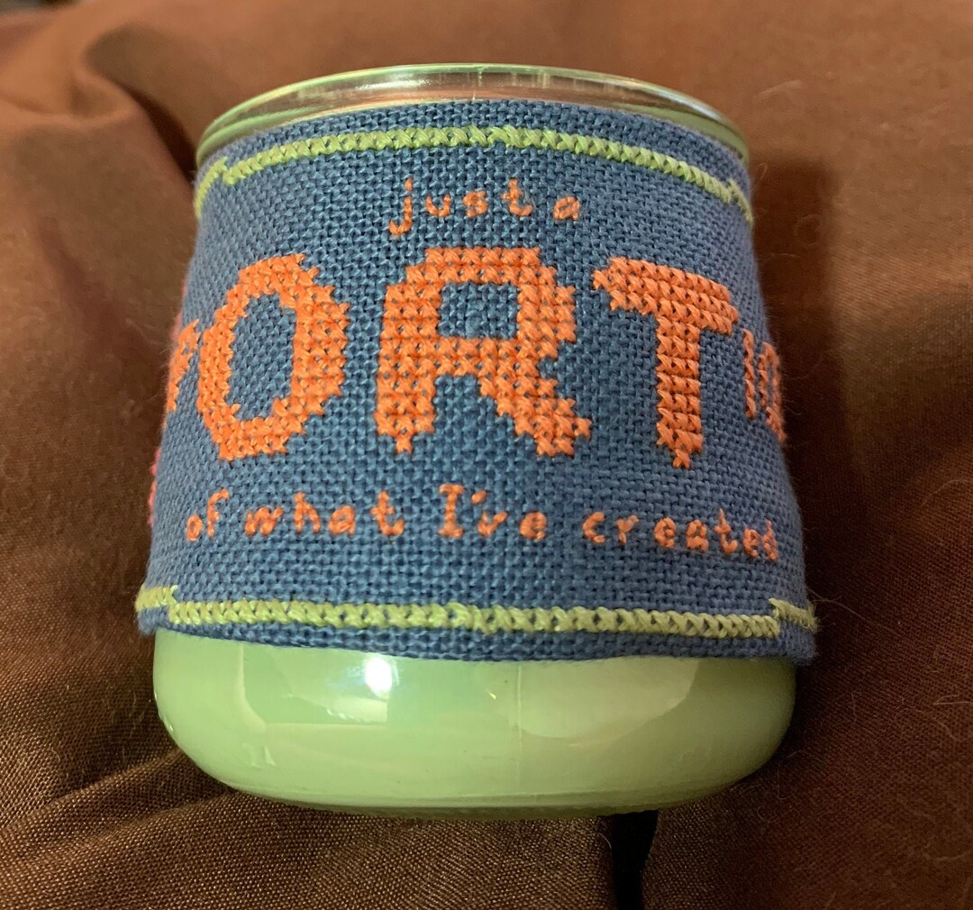 Portion Ort Jar yoplait Oui Jar Cover - Etsy